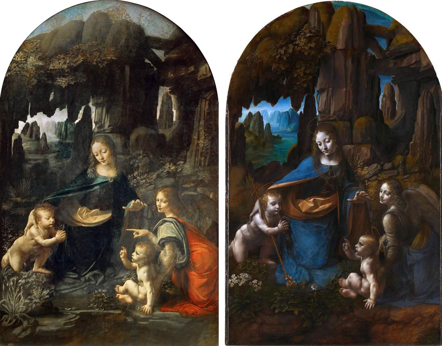 Un cuadro enigmático: La Virgen de la Rocas - HA Historia y Arte